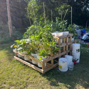 5-gallon Bucket DIY Garden Stand 8 Buckets PDF Download - Etsy
