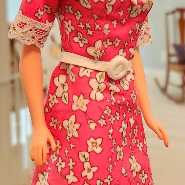 1982 Barbie Friend Tracy Bride Doll Pink Purple Flower Bouquet Wedding ...