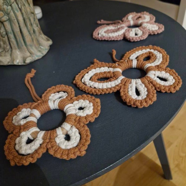 Tutorial PDF for Macrame Half Mandala Pattern Semi Circular Leaf Wall ...