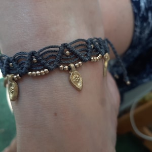 Macrame Bracelet Makrame Armband - Etsy