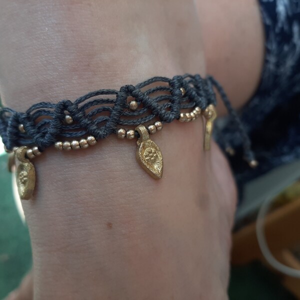 Macrame Anklets - Etsy