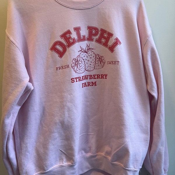 Delphi Strawberry Farms Sweatshirt Hoodie T Shirt, Graphic Tee, Percy ...