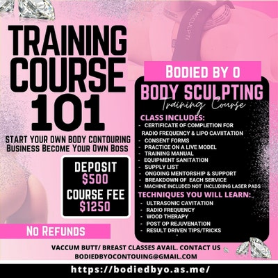 Body Contour Flyer, Body Contouring Training Flyer, Body Sculpting ...