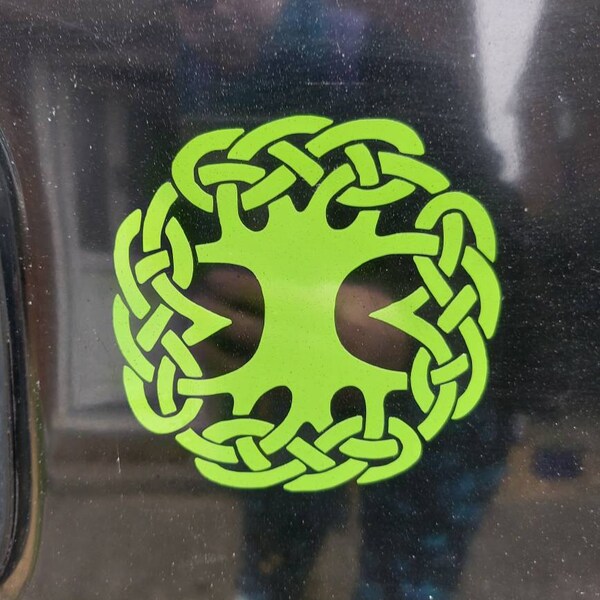 Tree of Life Sticker, Yggdrasil Sticker, World Tree Sticker, Tree ...
