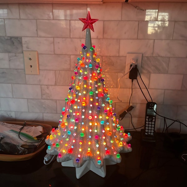 Atlantic 314 Lava Ceramic Tree With Mother of Pearl - Etsy