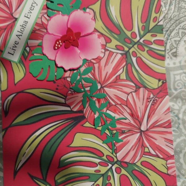 Hawaii Plumeria Notecards, Tropical Flowers Card Set, Plumeria Flower, Floral Stationary, Island ...