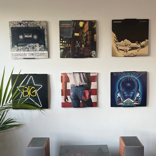 Vinylrax Double Album Display Brackets - Showcase Your Vinyl Passion ...