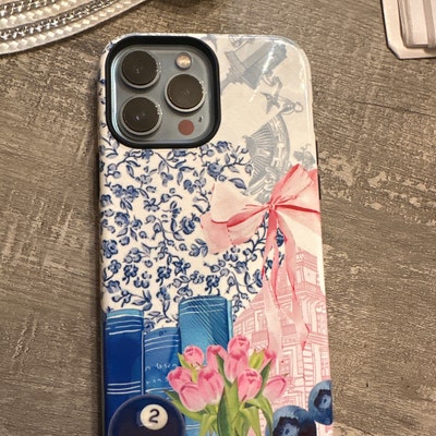 Coconut Girl Collage Aesthetic Phone Case, Ocean Beach Inspired, iPhone ...