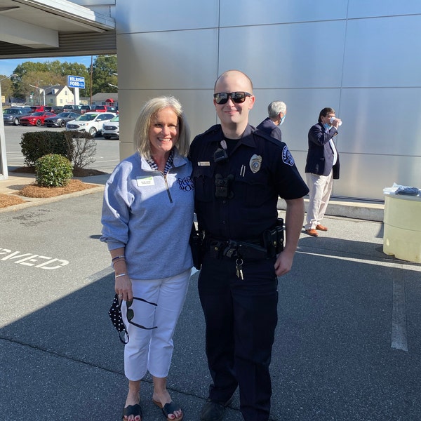 Thin Blue Line Monogram, Police Wife Sweatshirt, Police Mom, Police ...