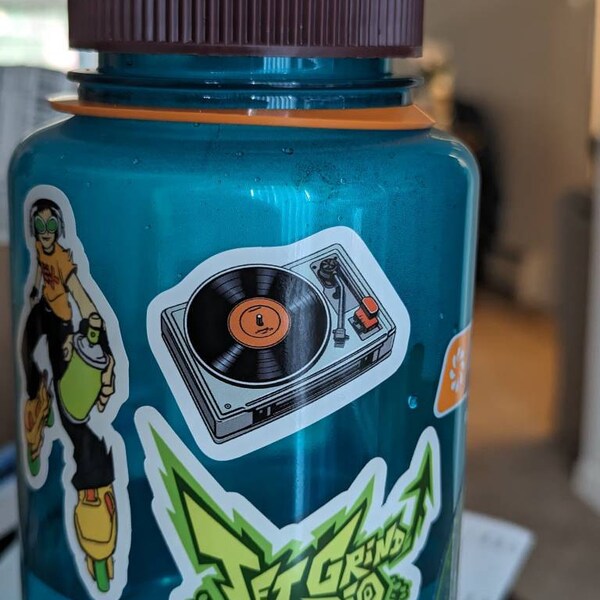 Die Cut Stickers: Loud Yellow Speaker Sticker - Etsy