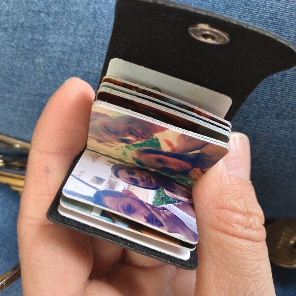 Mini Photo Album Keychain,personalized Photo Album,boyfriend Christmas ...
