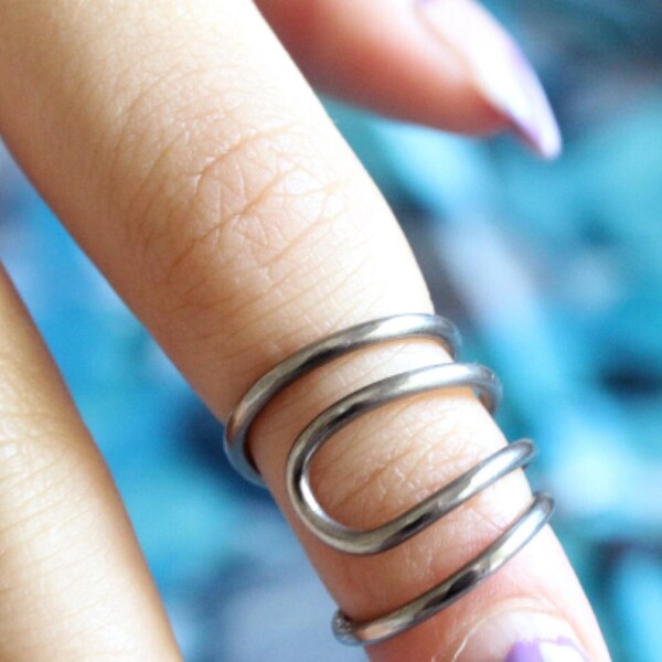 Lateral Deviation Pinky Finger Splint Ring, Arthritis Titanium, Brass ...