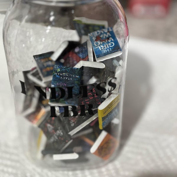 Personalized Mini Book Jar for Book Lovers - Custom Year in Books - TBR ...