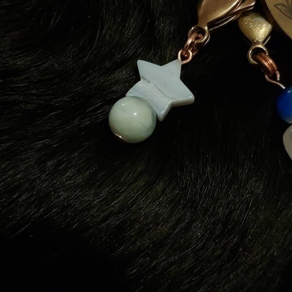 Crystal Pet Charm | STAR Crystal Charm | Amethyst Pet Charm | Crystal ...