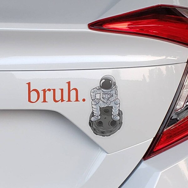 Astronaut Sticker, Spaceman Sticker, Space Sticker, Galaxy Kiss-cut ...