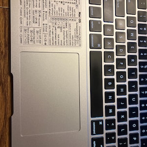 Word (for Mac) Cheat Sheet Reference Guide Shortcut Sticker - Black ...