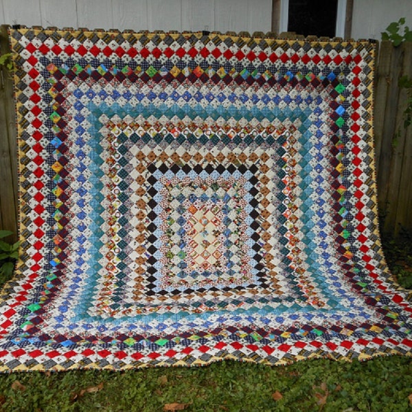 Ab Digital B Flower Bed Quilt Pattern by Broderie PDF File - Etsy