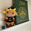 PDF: Zelda Inspired Amigurumi Doll Crochet Pattern by Crochelandia - Etsy