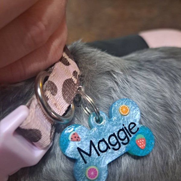 Design Your OWN Custom Pet Tag, Personalized, Custom Dog Tag, Resin Dog ...