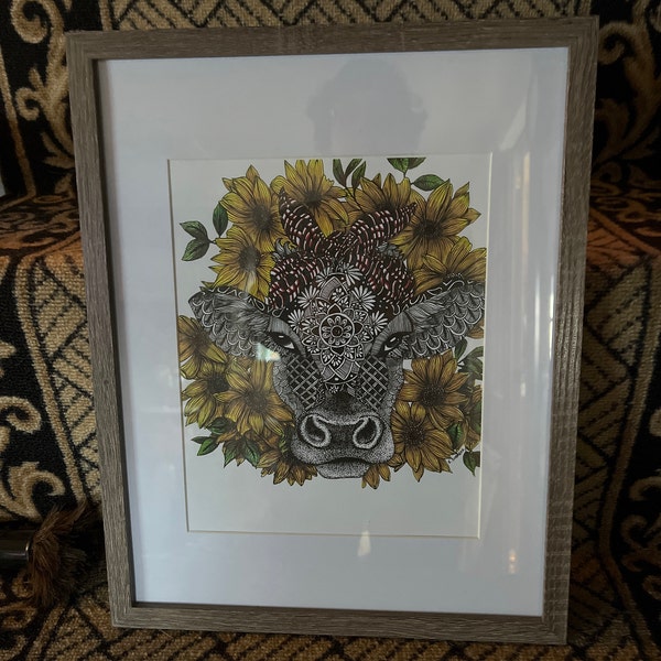 Fox Zentangle - Etsy