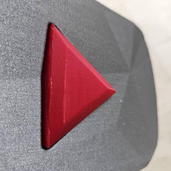 Youtube Diamond Play Button Replica | 3D Printed | Fun Ornament - Etsy UK