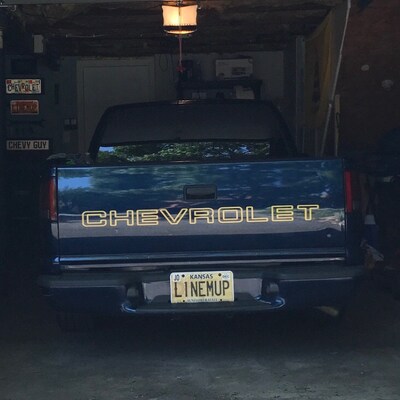 Chevrolet S-10 Chevy S10 Tailgate Decal / Sticker your Choice of Color ...