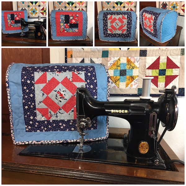 Singer, Featherweight, 221, Sewing Machine Cover, Bed Cover and ...