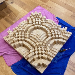 HUGE 34.5 DIY Acoustic N23 Skyline Sound Diffuser With - Etsy