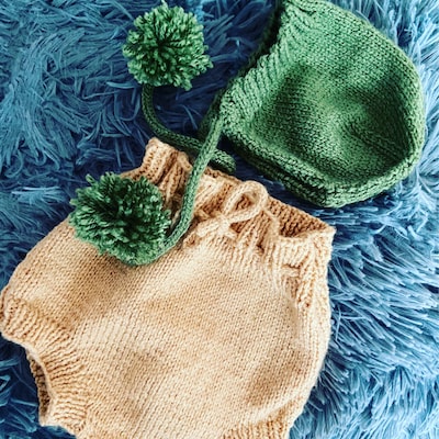 Bloomy Baby Bloomers Knitting Pattern Shorts Knitting Pattern Baby ...