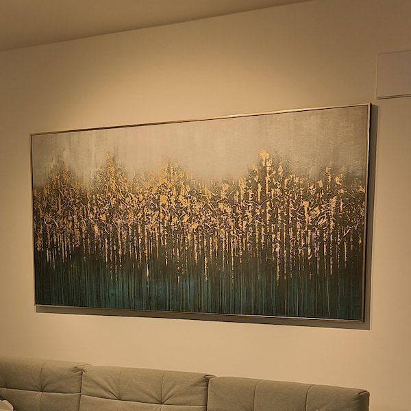 120 Cm X 180 Cm Original XXL Acrylic Painting Large Picture Canvas Pop ...