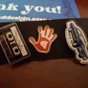 Supernatural Inspired Names/initials Carving Sticker Castiel | Etsy