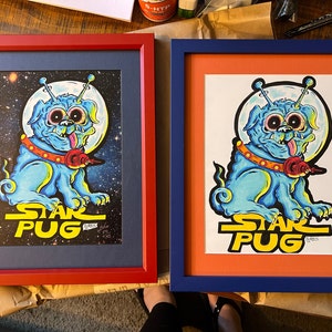 Monster Art Eyeball Creature Art Print Limited Edition Signed Weirdo ...