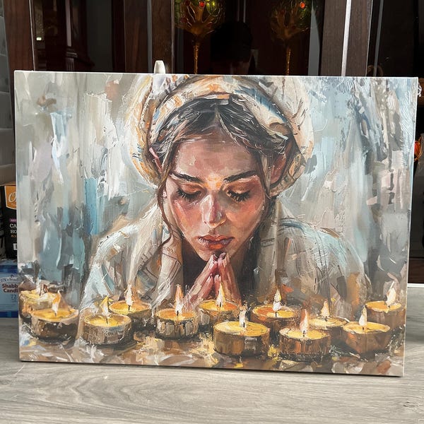 Tree of Life Wall Art - Nature Inspired Canvas Print | Support Israel ...