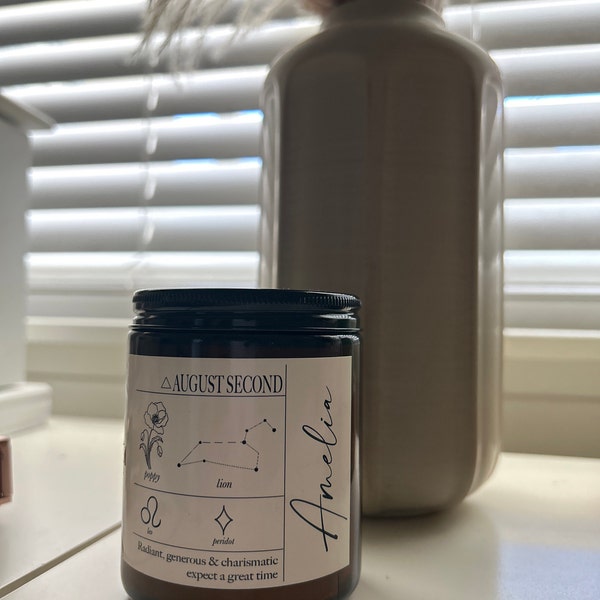 Personalized 18th Birthday Candle Celebrate Any Age With a Unique Gift ...