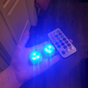 Blacklight UV LED Light Pod Single Color Blue Red Ultraviolet - Etsy