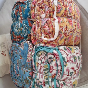 Warm and light Handmade Quilt Cotton soft and comfy Quilt | Etsy