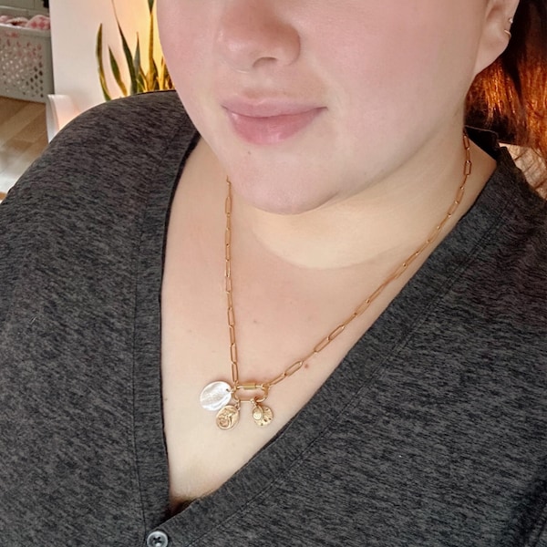 Chunky Gothic Cross Rope String Necklace Silver Stainless Steel Y2K ...