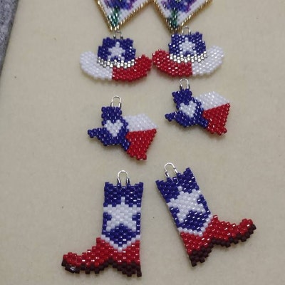 Sunflower Earrings Brick Stitch Pattern - Etsy