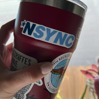 Nsync Sticker NSYNC Boy Band 2000s Music Pop Music JC Chasez Justin ...