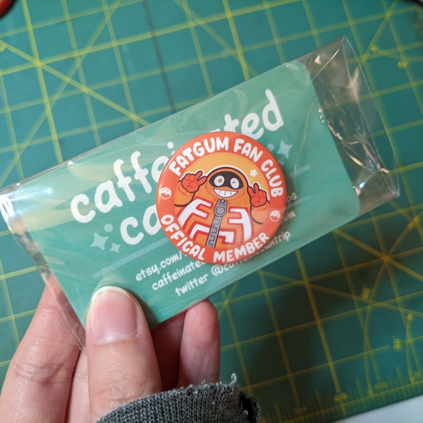 Fat Fan Club Badge - Etsy