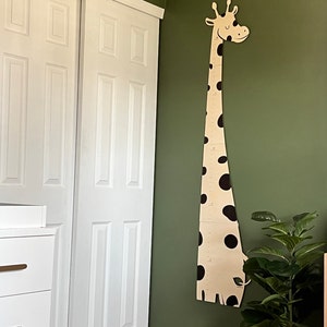 Wood Height Chart / Growth Ruler / Nursery Wall Decor / Baby Girl Gift ...