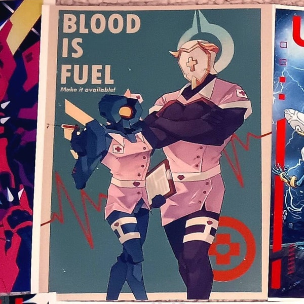 Ultra Nurses Blood Donation V1 & Gabriel ULTRAKILL Art Print by Plagued ...