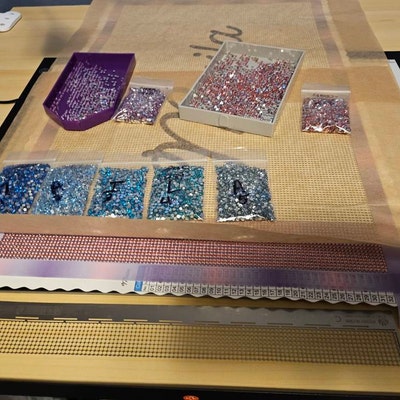 PRINTABLE PDF DMC Color Charts Diamond Painting Drill Color Card ...