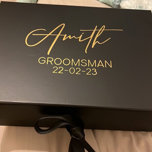 Best Man Gift Box, Groomsman Gift Box, Will You Be My Best Man ...