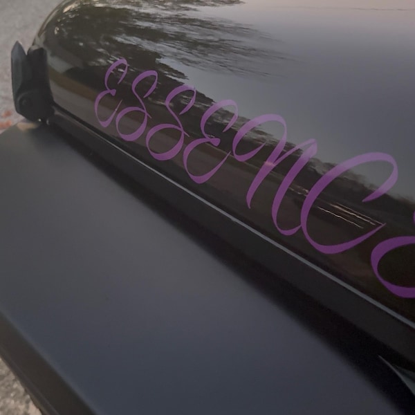Custom Hood Name Decal | Car Vinyl Sticker Banners | Offroad Vehicles ...