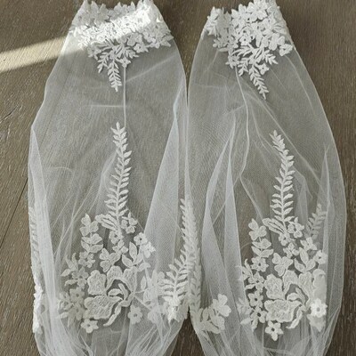 Detachable Tulle Wedding Skirt, Glitter Over Skirt, Detachable Train ...