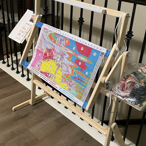 Cross Stitch Stand, Floor Standing Embroidery Machine, Embroidery Stand ...