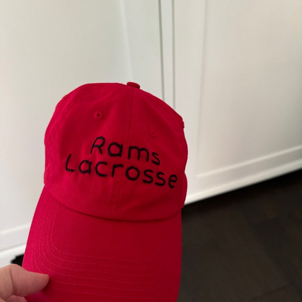 Hand-embroidered *SPRING* 9-inch Embroidery Hoop, Light Blue Fabric W ...