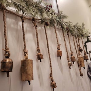 Hat Bell Rustic Gold Rough Hewn Bell With Wooden Clapper | Etsy