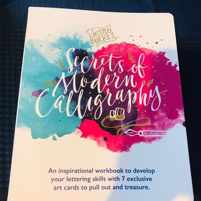 Kid's Brush Lettering Calligraphy Starter Kit - Etsy